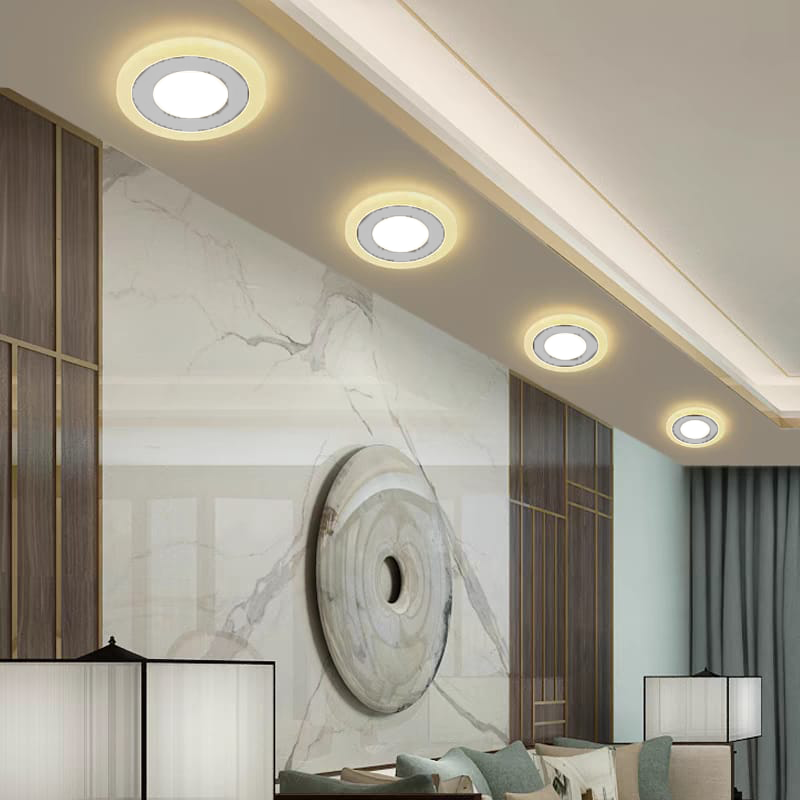 LED Downlight B Series - Round 12W + 4W